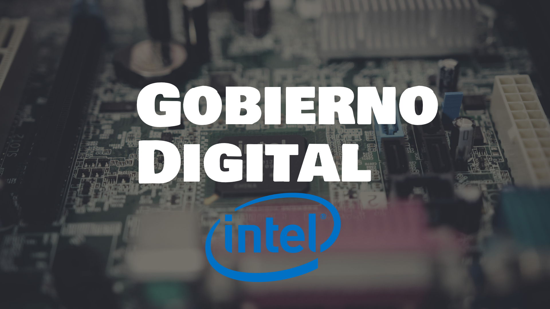 Gobierno Digital e Intel - u-GOB